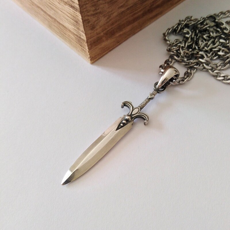 Sword Pendant Jewelry - Etsy