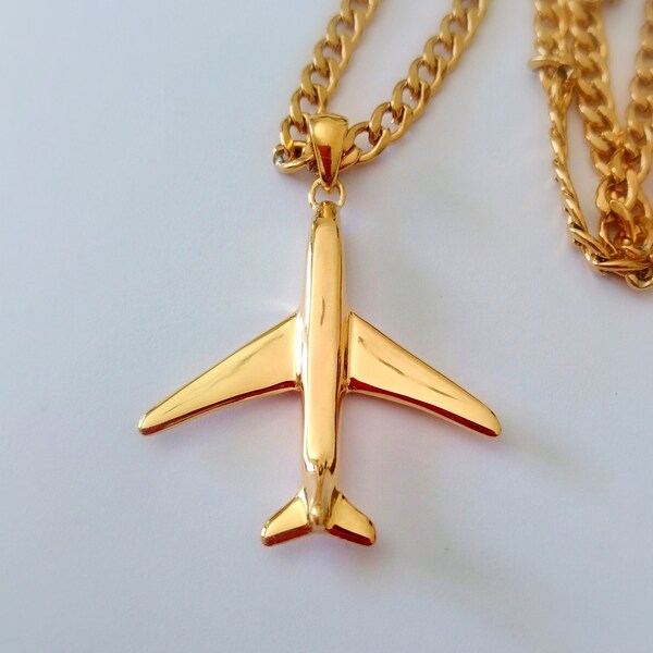 Gold Airplane - Etsy