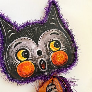 Johanna Parker Batty BAT HALLOWEEN Tree Topper | Glitter & Glammed up 6 ...