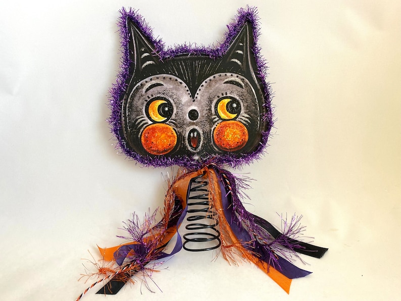 Johanna Parker Batty BAT HALLOWEEN Tree Topper | Glitter & Glammed up 6 ...
