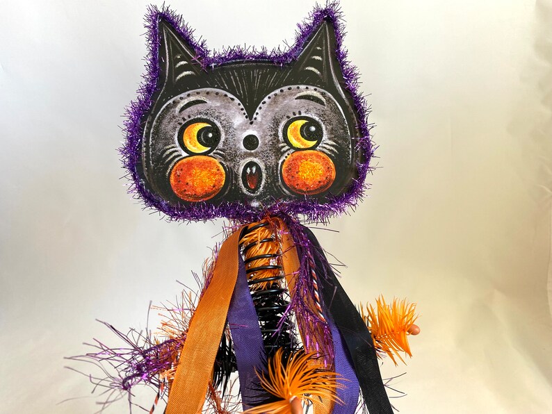Johanna Parker Batty BAT HALLOWEEN Tree Topper | Glitter & Glammed up 6 ...