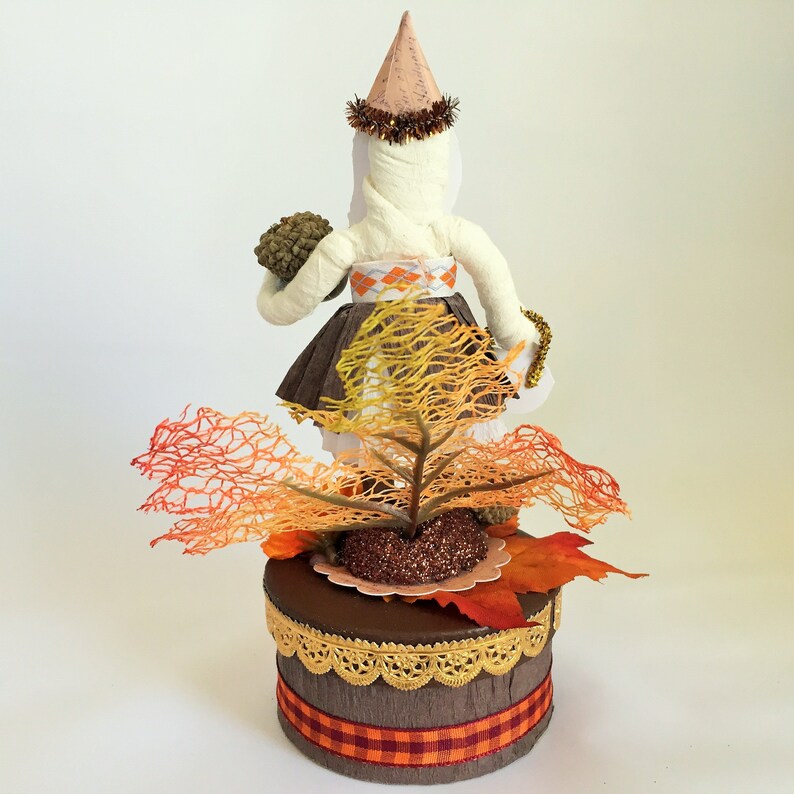 Boxer Dog THANKSGIVING Vintage Style Spun Cotton Dog Figure on - Etsy