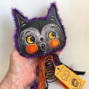 Johanna Parker Batty BAT HALLOWEEN Tree Topper | Glitter & Glammed up 6 ...