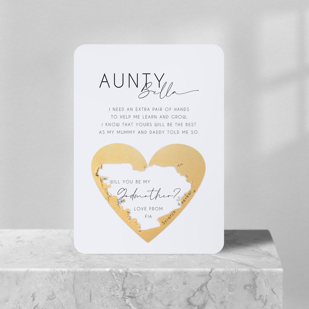 Godparents Proposal | Card | Help Me Learn and Grow Simple | Scratch to ...