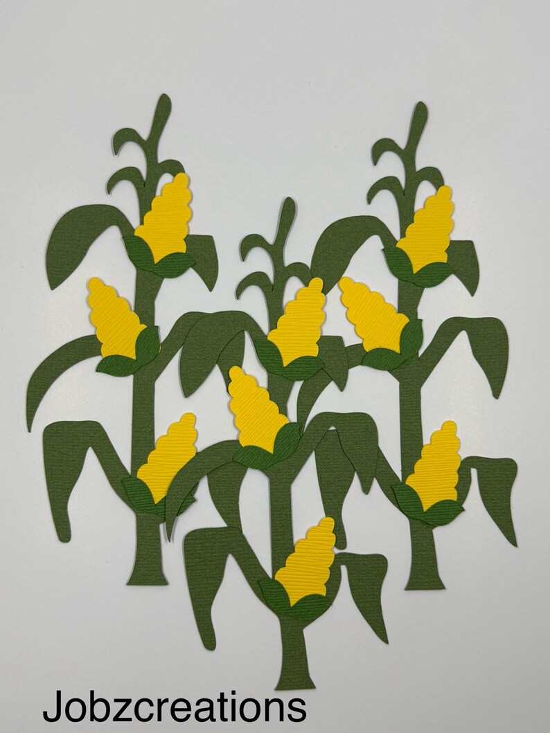 Corn Maze Die Cuts: Paper Piecing Embellishments, Scrapbook Card Making ...