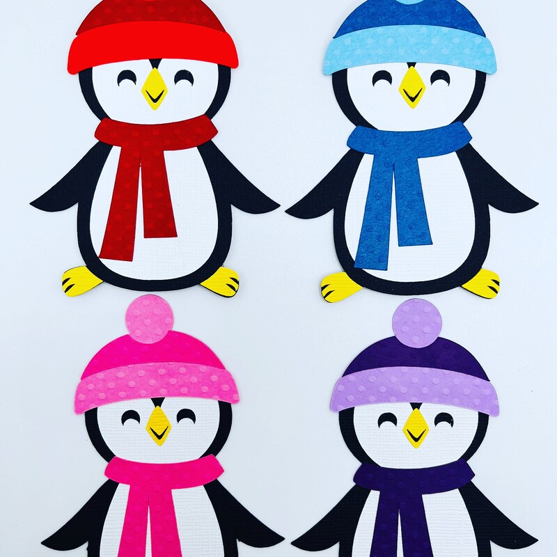 Penguin Scarf - Etsy