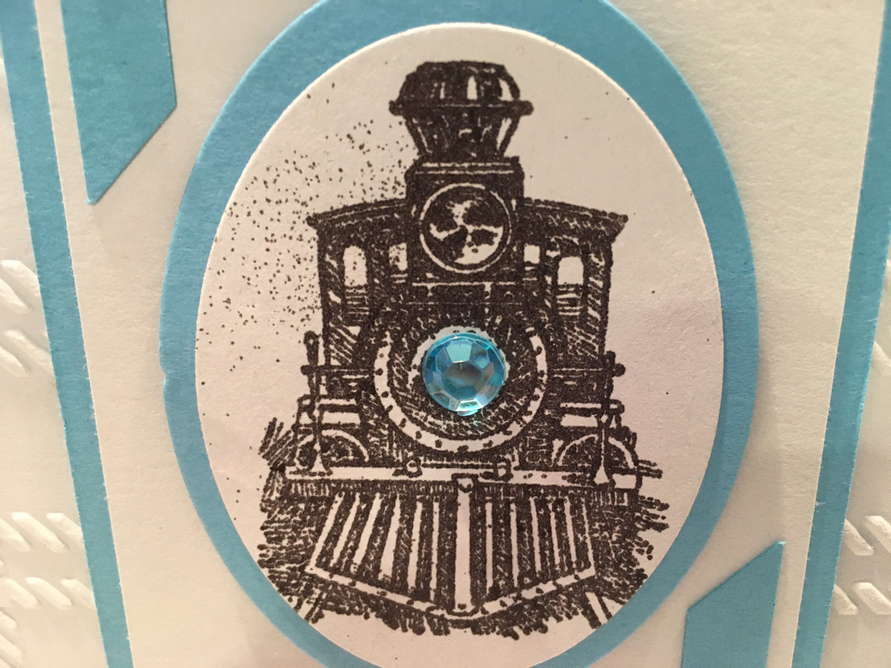 Masculine Train Birthday Card - Etsy