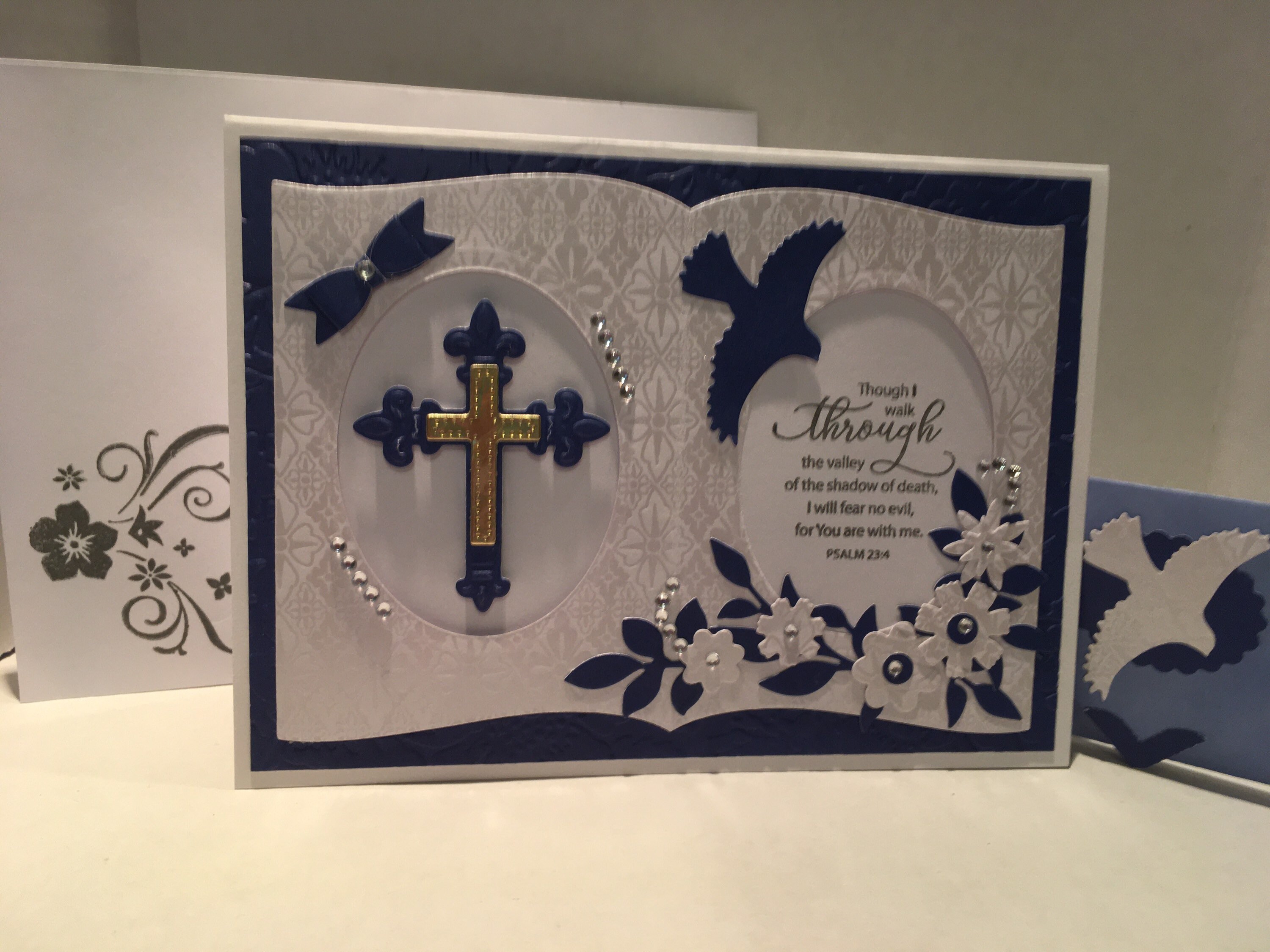 Christian Bible Sympathy Card - Etsy