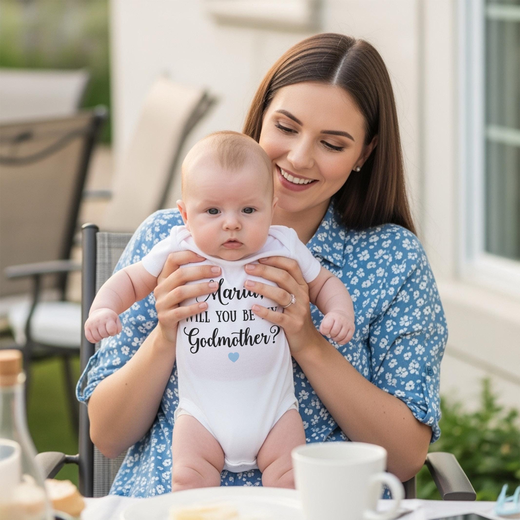 Godparent Proposal Bodysuit, Godparent Gifts, Will You Be My Godmother ...