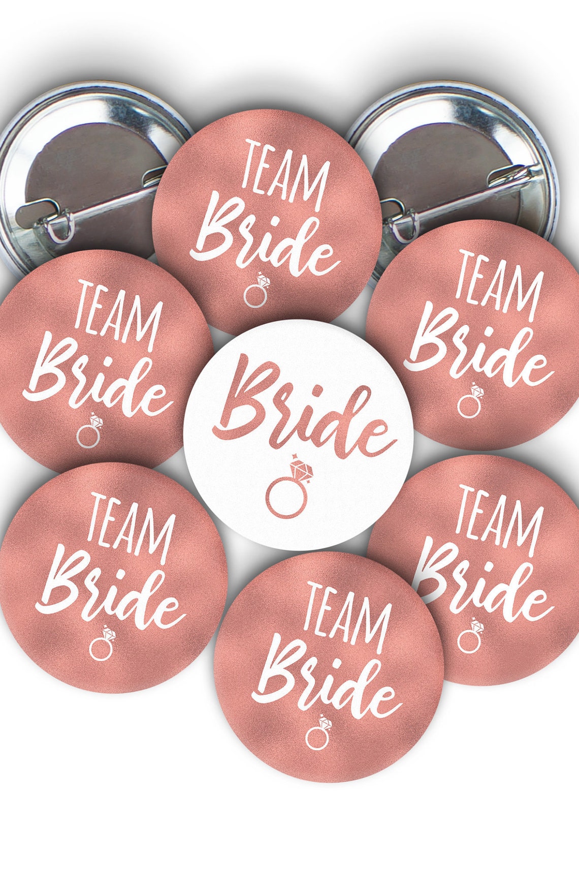 Bachelorette Pins Bachelorette BUTTONS Team Bride Pins | Etsy