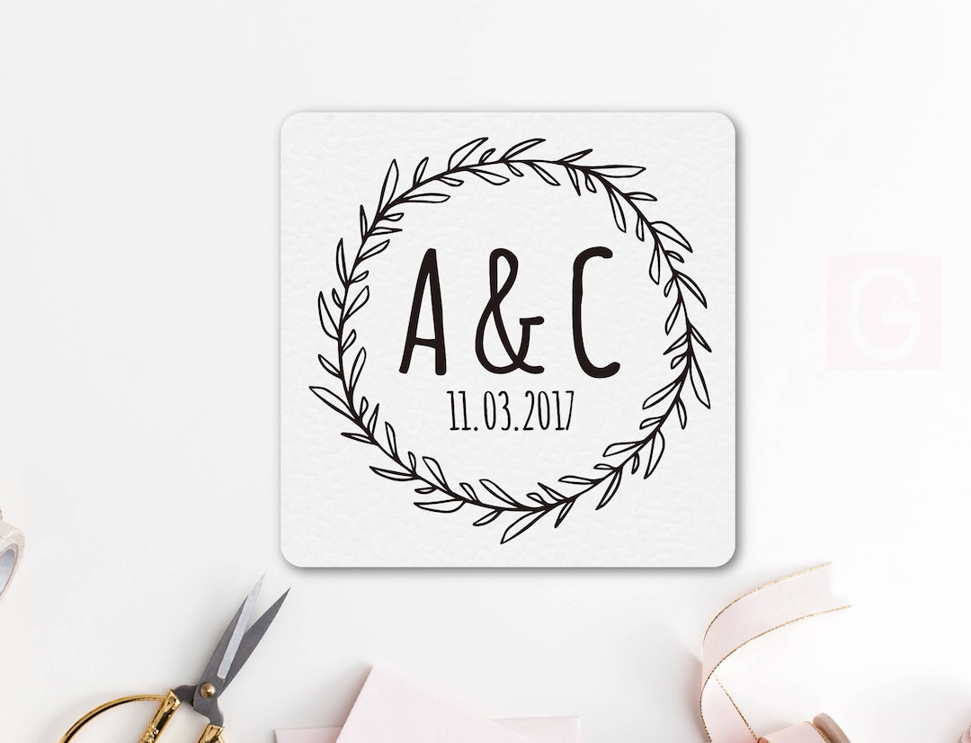 Monogram Coasters, Personalized Coasters, Custom Coasters, Drink ...