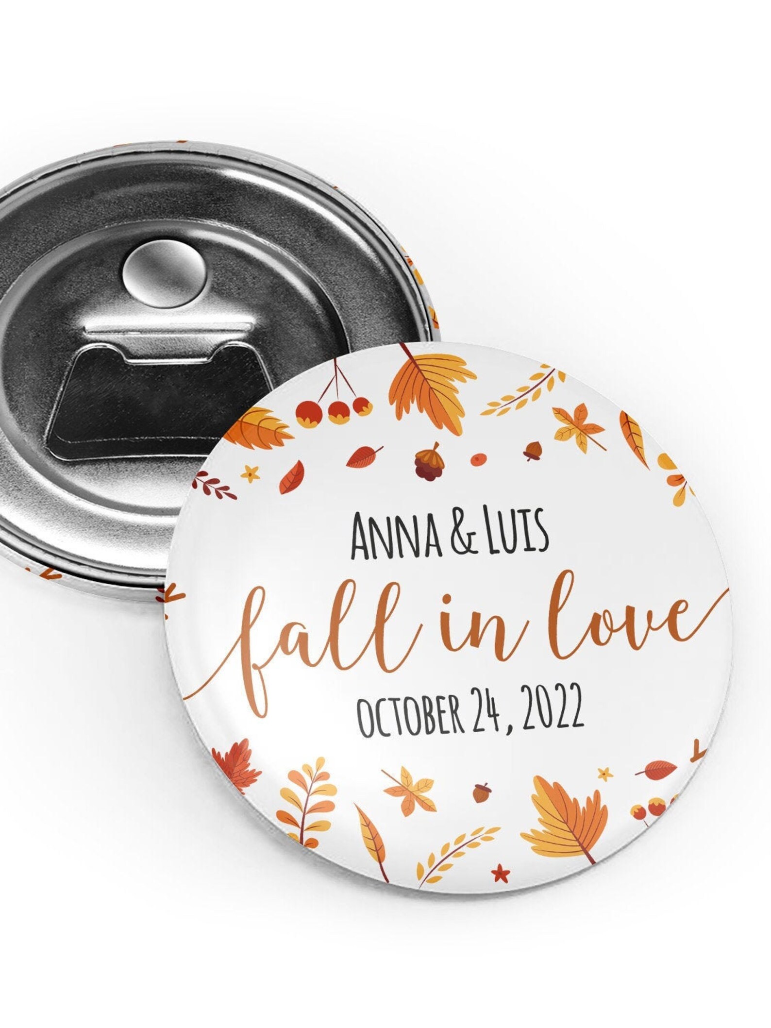 Fall Wedding Favor, Wedding Favors for Guests, Beer Bottle Opener, Fall ...
