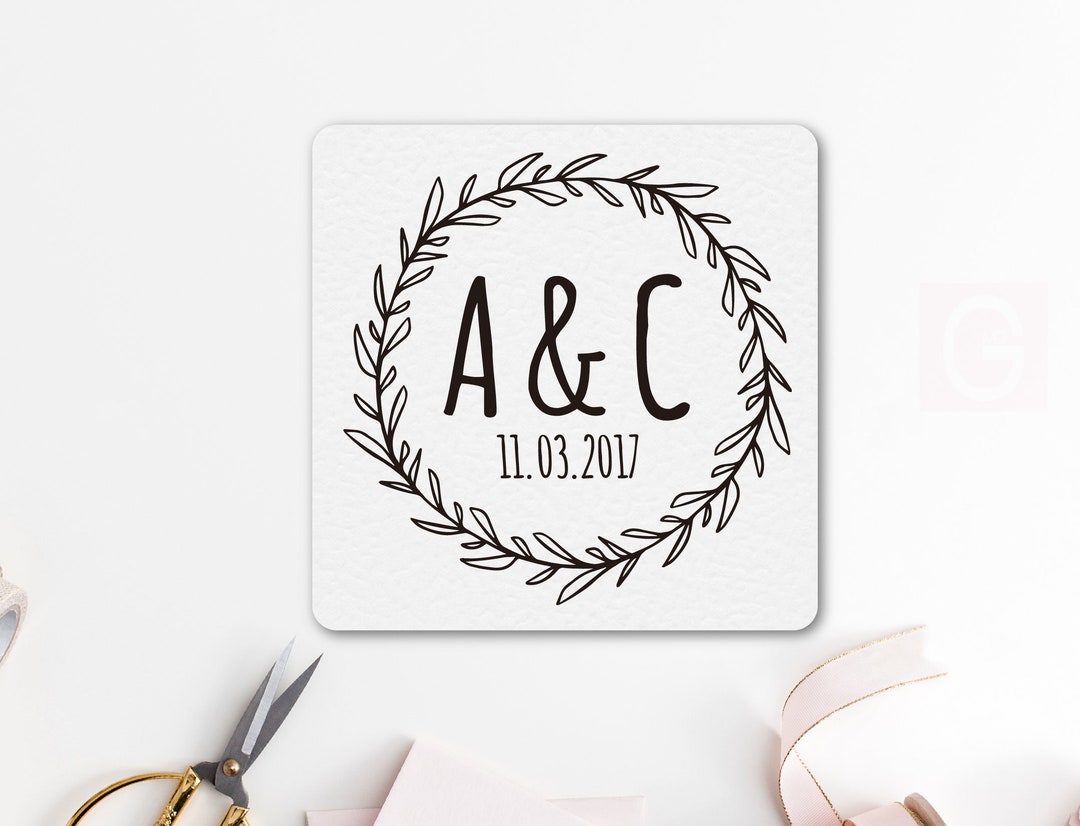 Monogram Coasters, Personalized Coasters, Custom Coasters, Drink ...