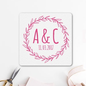 Monogram Coasters, Personalized Coasters, Custom Coasters, Drink ...