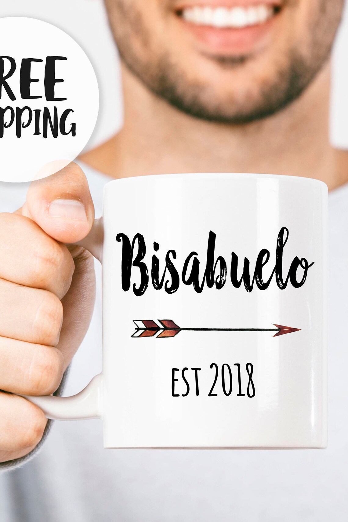 Bisabuelo Mug Bisabuelo Gift Pregnancy Reveal to - Etsy