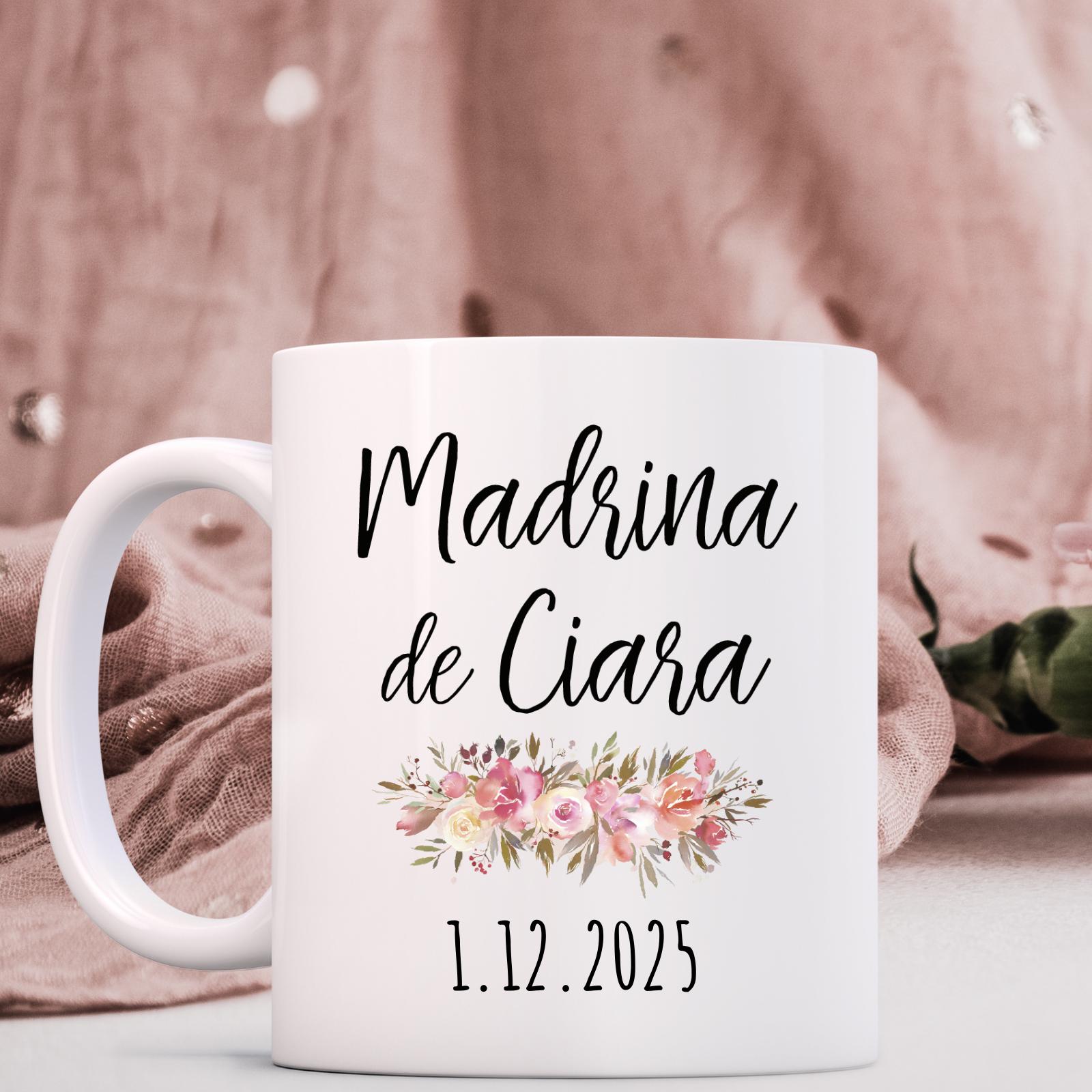 Madrina and Padrino Gift, Madrina Mug, Padrino Mug, Custom Mugs, Get ...