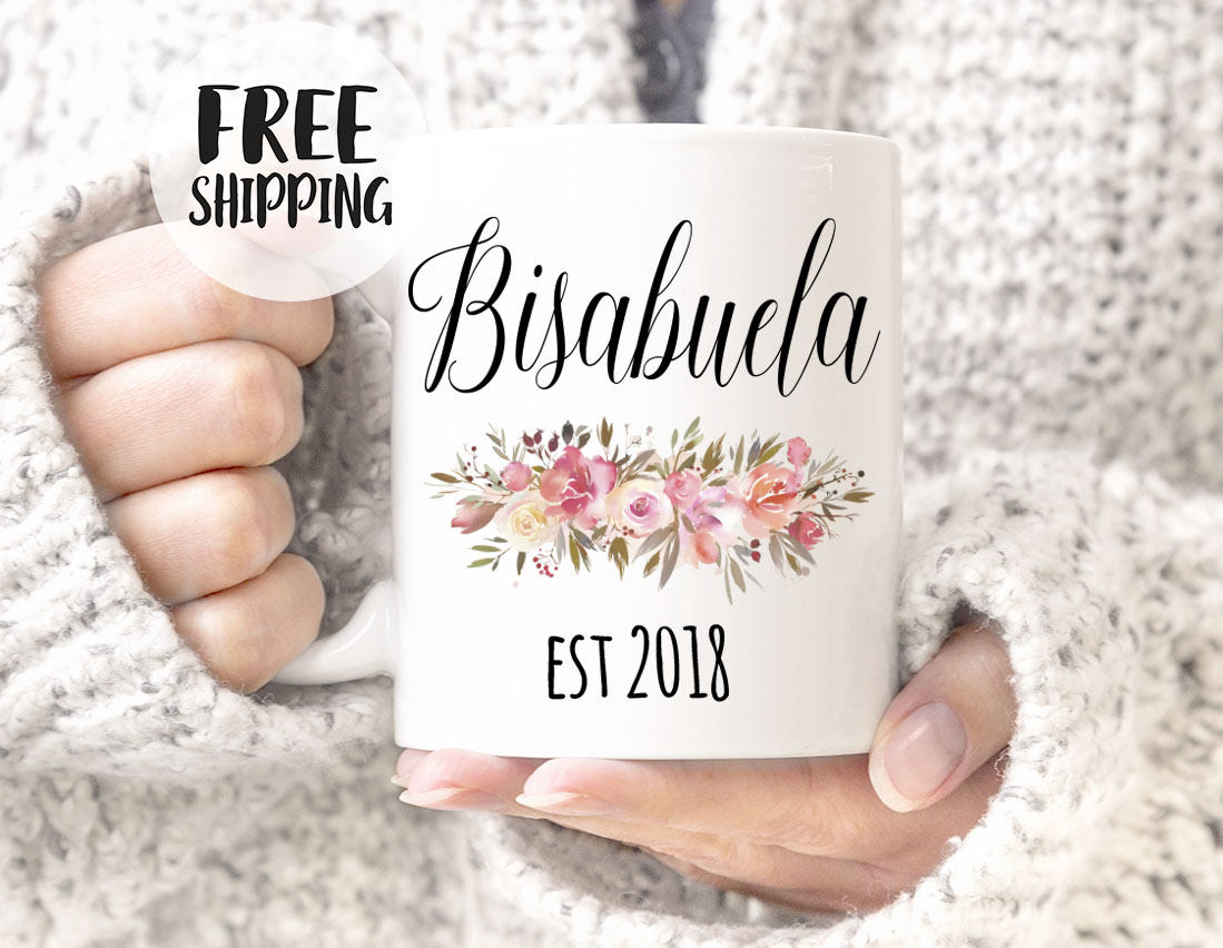 Regalo bisabuela taza bisabuela abuelita nueva bisabuela | Etsy