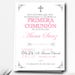 First Communion Invitation Spanish Girl First Communion Girl - Etsy