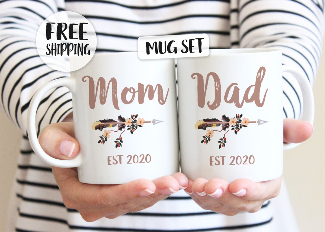 Pregnancy Announcement Mug Pregnancy Reveal New Mom Gift - Etsy