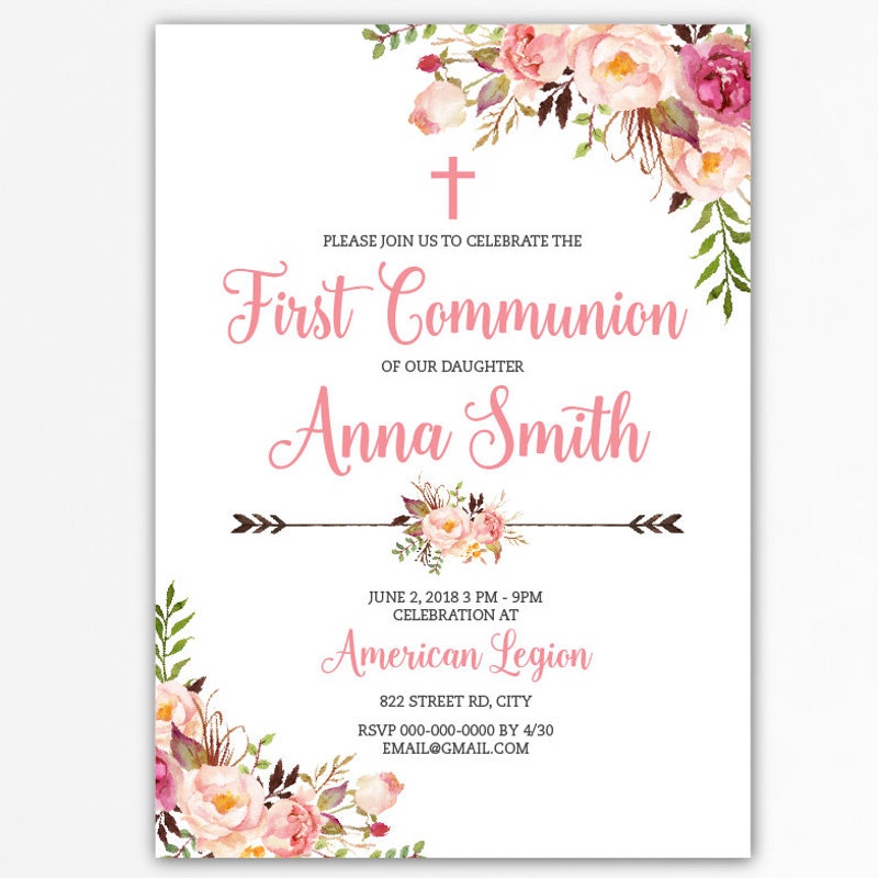 First Communion Girl - Etsy