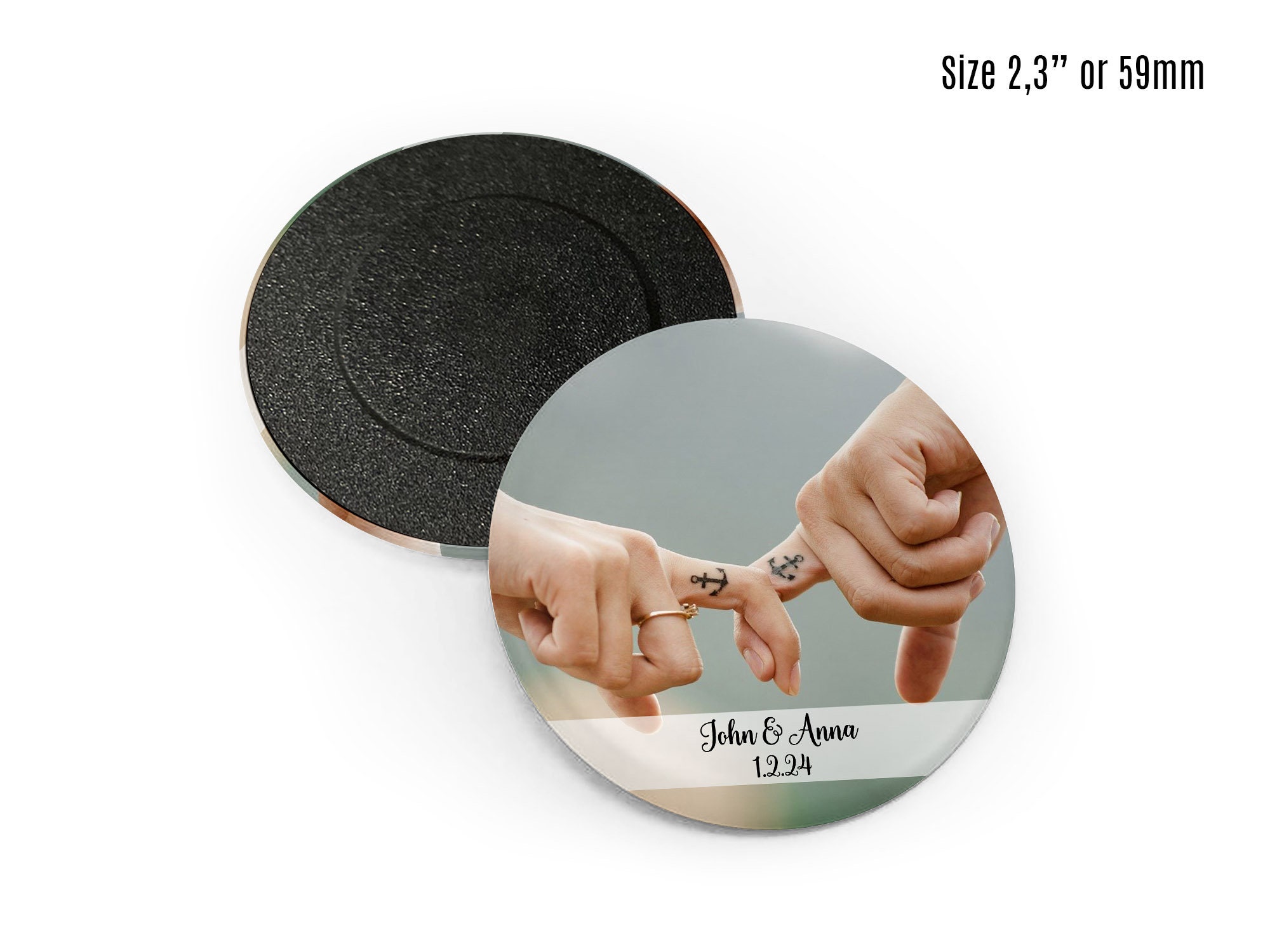 Wedding Favor Magnet Custom Magnets Personalized fridge | Etsy