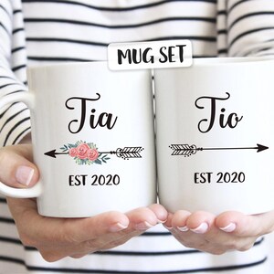 Tio Mug, Tio Gift, Tia Mug, Tia Gifts, Tia Established, Coffee Mug ...