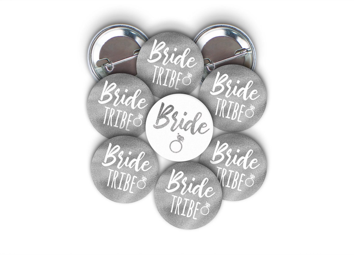 Bride Tribe Button, Bachelorette Pins, Bachelorette BUTTONS, Pins ...