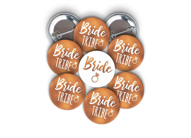 Bride Tribe Button, Bachelorette Pins, Bachelorette BUTTONS, Pins ...