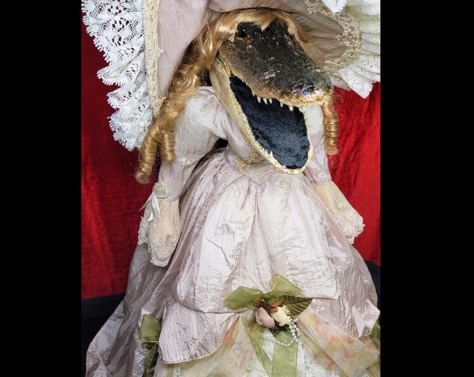 Cordelia - Gator Doll - Weird Dolls - Alligator - Swampy Friends - Etsy