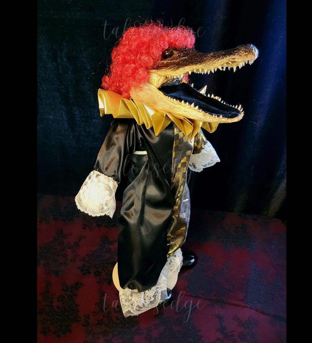 Harlekyn - Gator Doll - Weird Dolls - Alligator - Swampy Friends - Etsy
