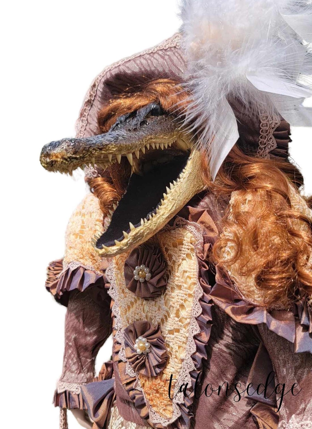 Alice Gator Doll Weird Dolls Alligator Swampy Friends - Etsy