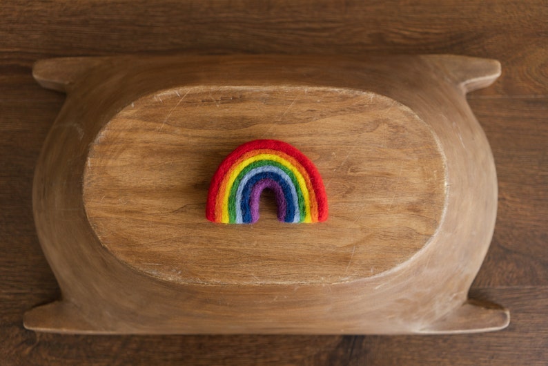 Newborn Rainbow Felted Wool Prop,newborn Felted Rainbow Prop,felted ...