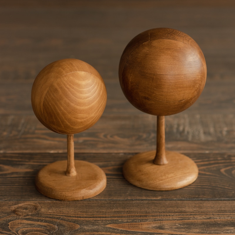 Wood mannequin head - Etsy Polska