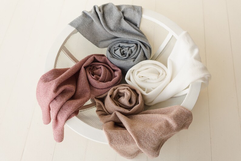 Newborn Angora Melange Wrap, Newborn Stretched Wrap, Newborn Posing ...