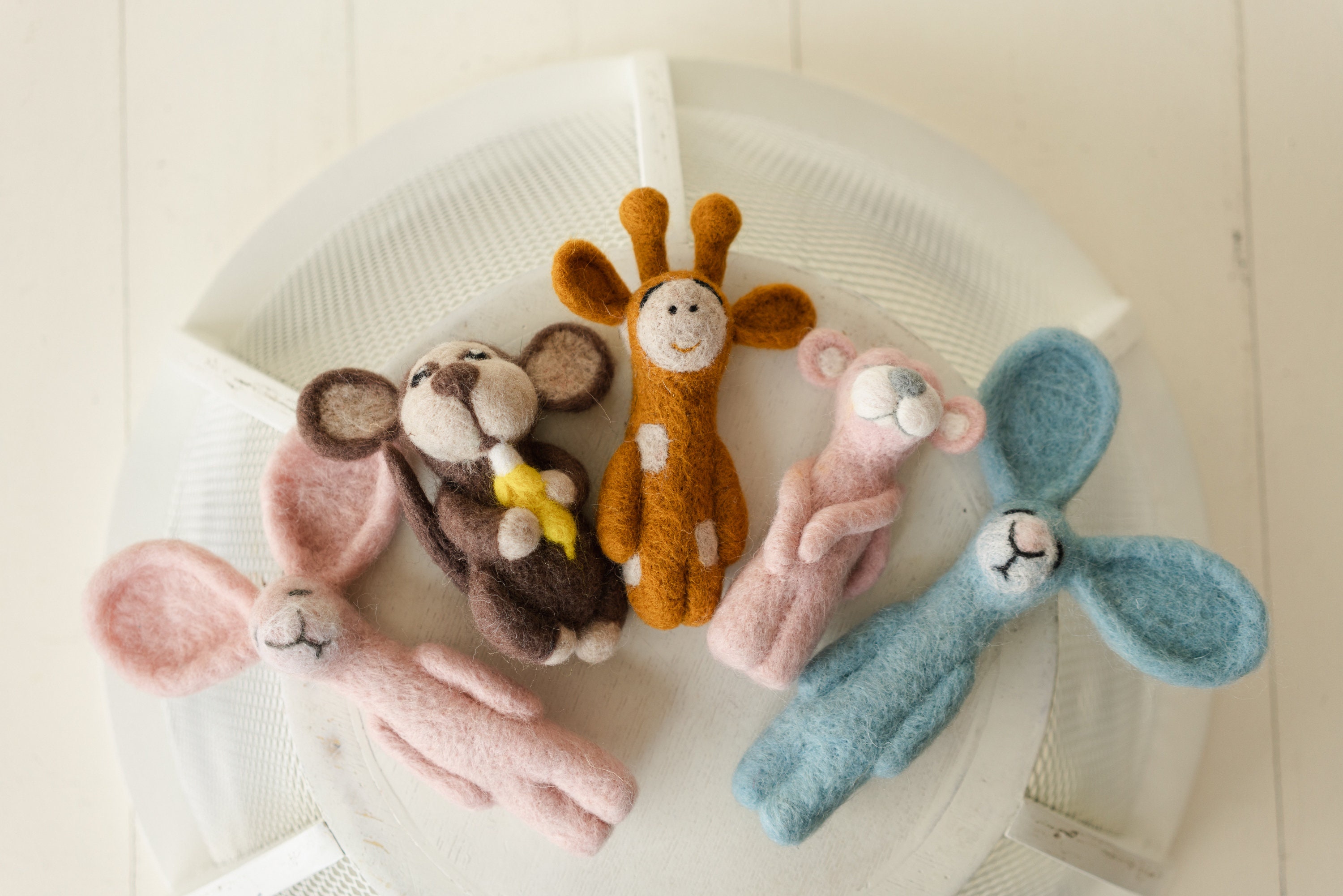 Baby Photography Small Animal Plush Toys Appease Children Sleep ...