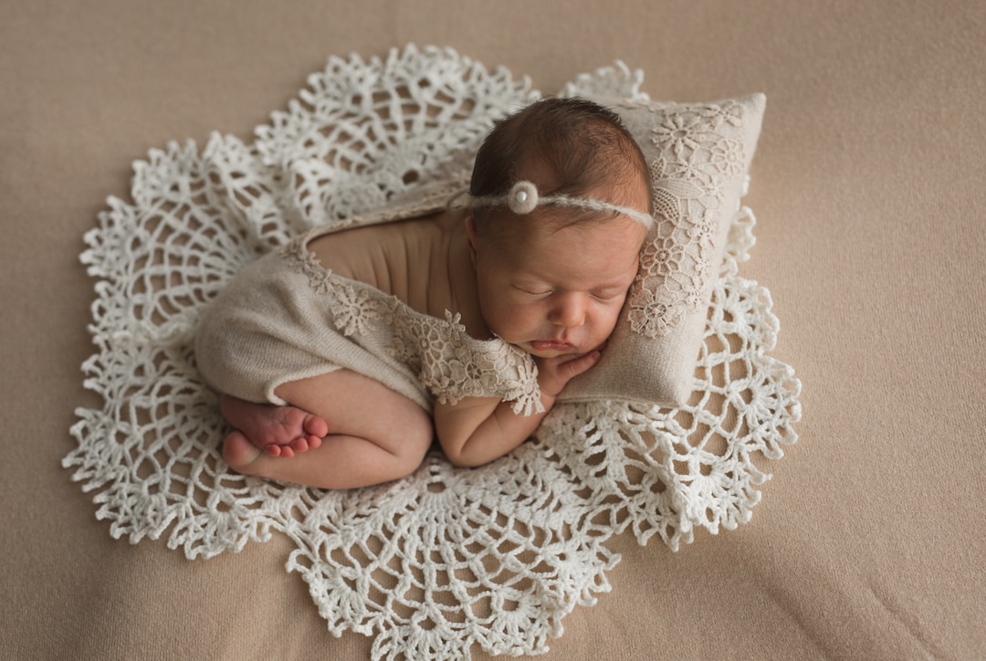 Newborn Crochet Rug, Baby Crochet Wrap, Newborn Photography Props ...