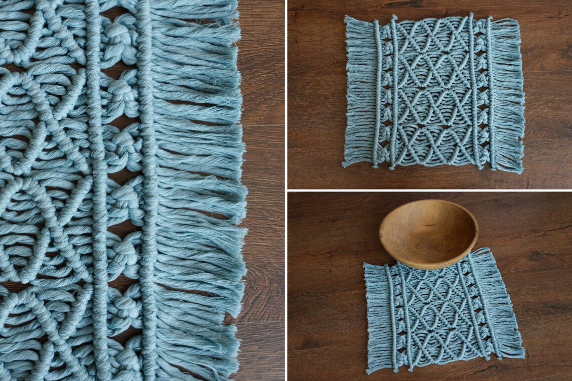 Colourful Macrame Newborn Rug Newborn Photography | Etsy