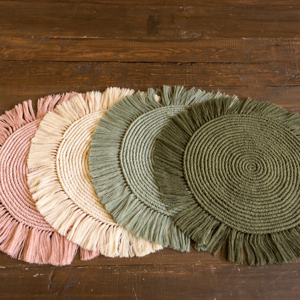 Round Macrame - Etsy