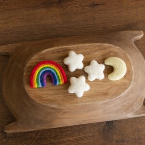 Newborn Rainbow Felted Wool Prop,newborn Felted Rainbow Prop,felted ...