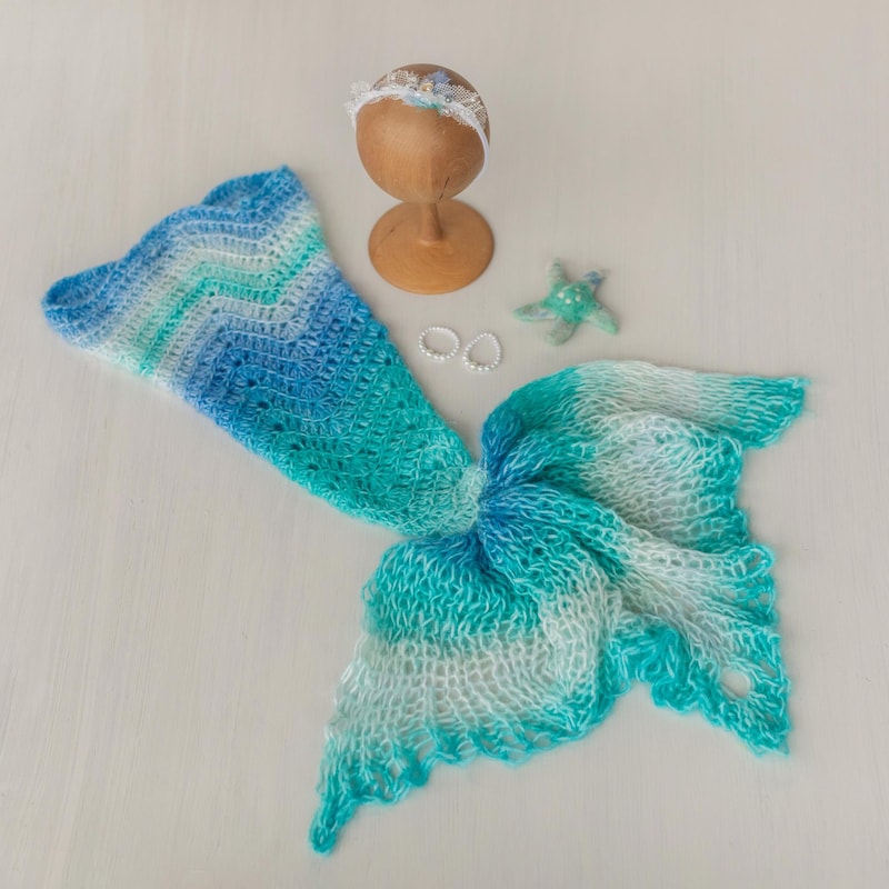 Newborn Mermaid Outfit - Etsy