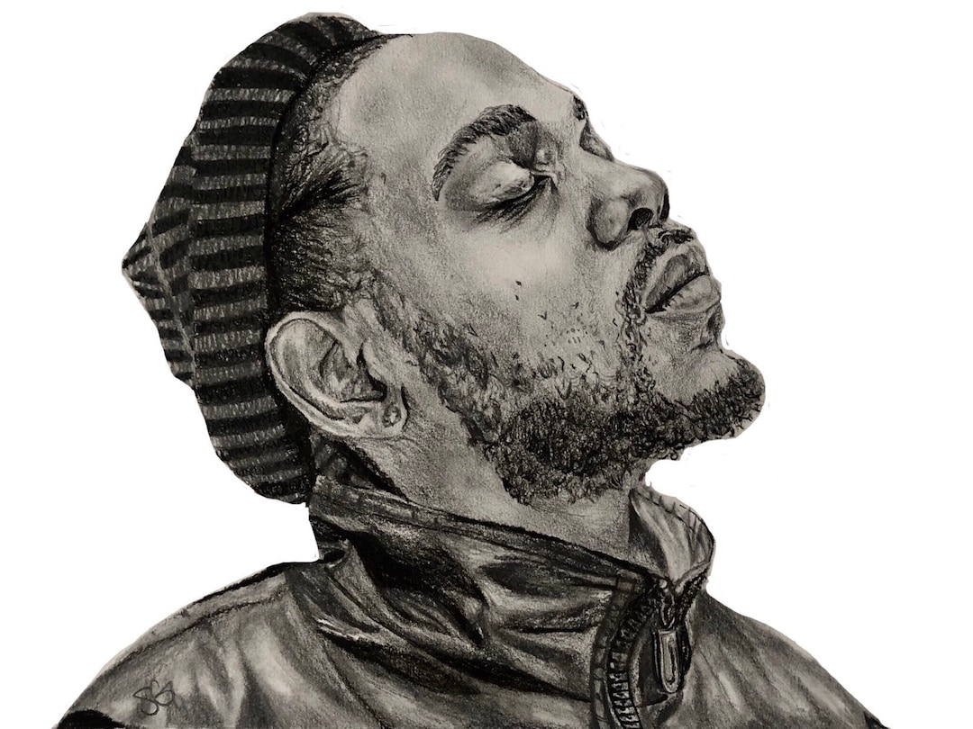Kendrick Lamar Drawing Print - Etsy
