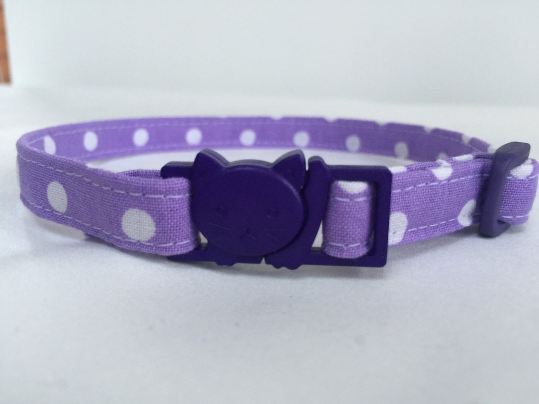 Cute Catgirl Choker | Spotty Choker | Purple Choker | Cat Lover Gift ...
