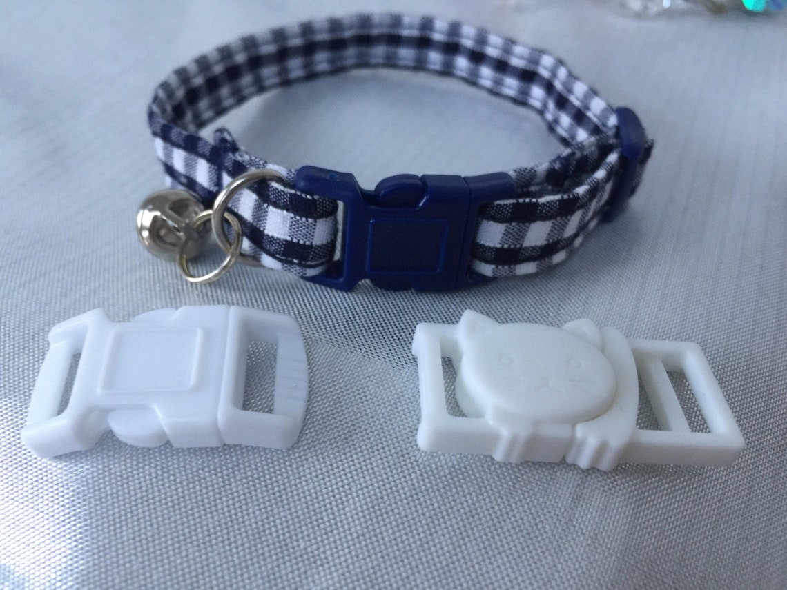 Boys Cat Collar | Girl Cat Collar | Red Cat Collar | Gingham Cat Collar ...