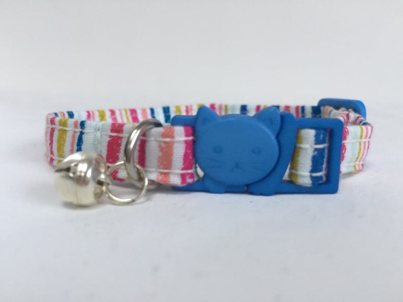 Boys Cat Collar Girls Cat Collar Kitten Collar Blue Cat | Etsy