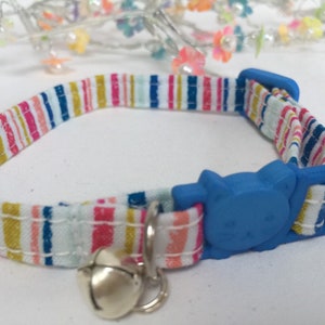 Boys Cat Collar | Girls Cat Collar | Kitten Collar | Blue Cat Collar ...