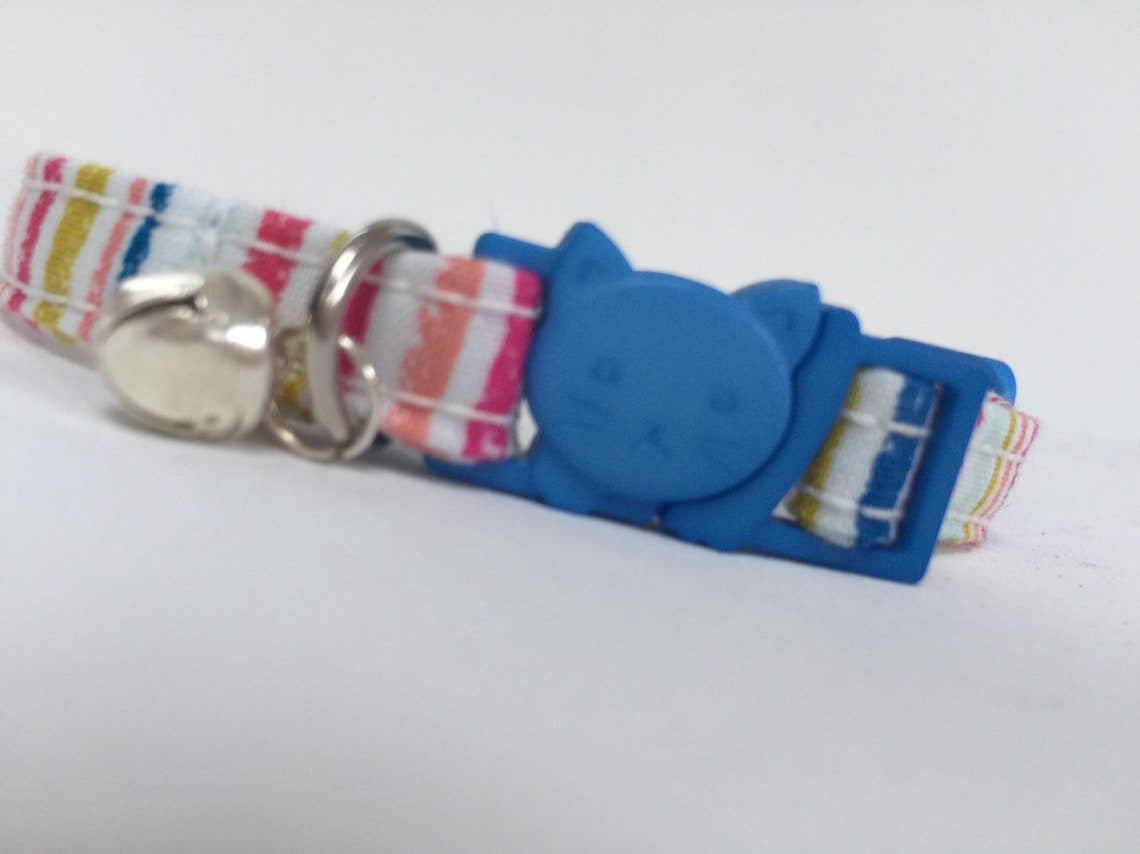 Boys Cat Collar Girls Cat Collar Kitten Collar Blue Cat | Etsy