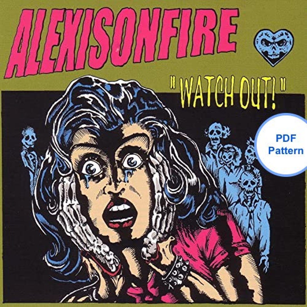 Alexisonfire Cross Stitch Pattern Watch Out! Album Cover Art PDF ...