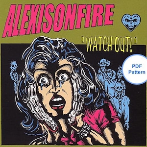 Alexisonfire Cross Stitch Pattern Watch Out! Album Cover Art PDF ...