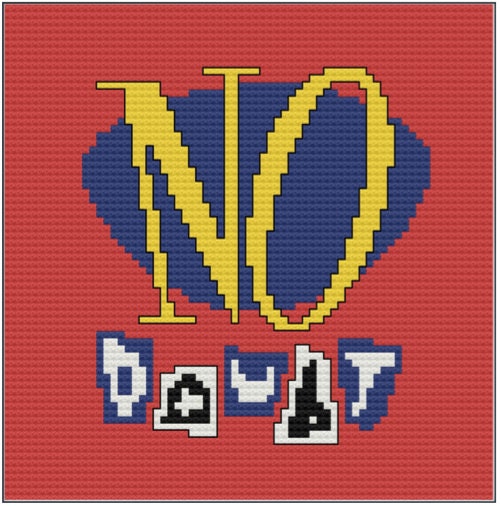 No Doubt Cross Stitch Pattern Album Cover Art PDF Download - Etsy