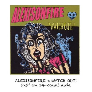 Alexisonfire Cross Stitch Pattern Watch Out! Album Cover Art PDF ...